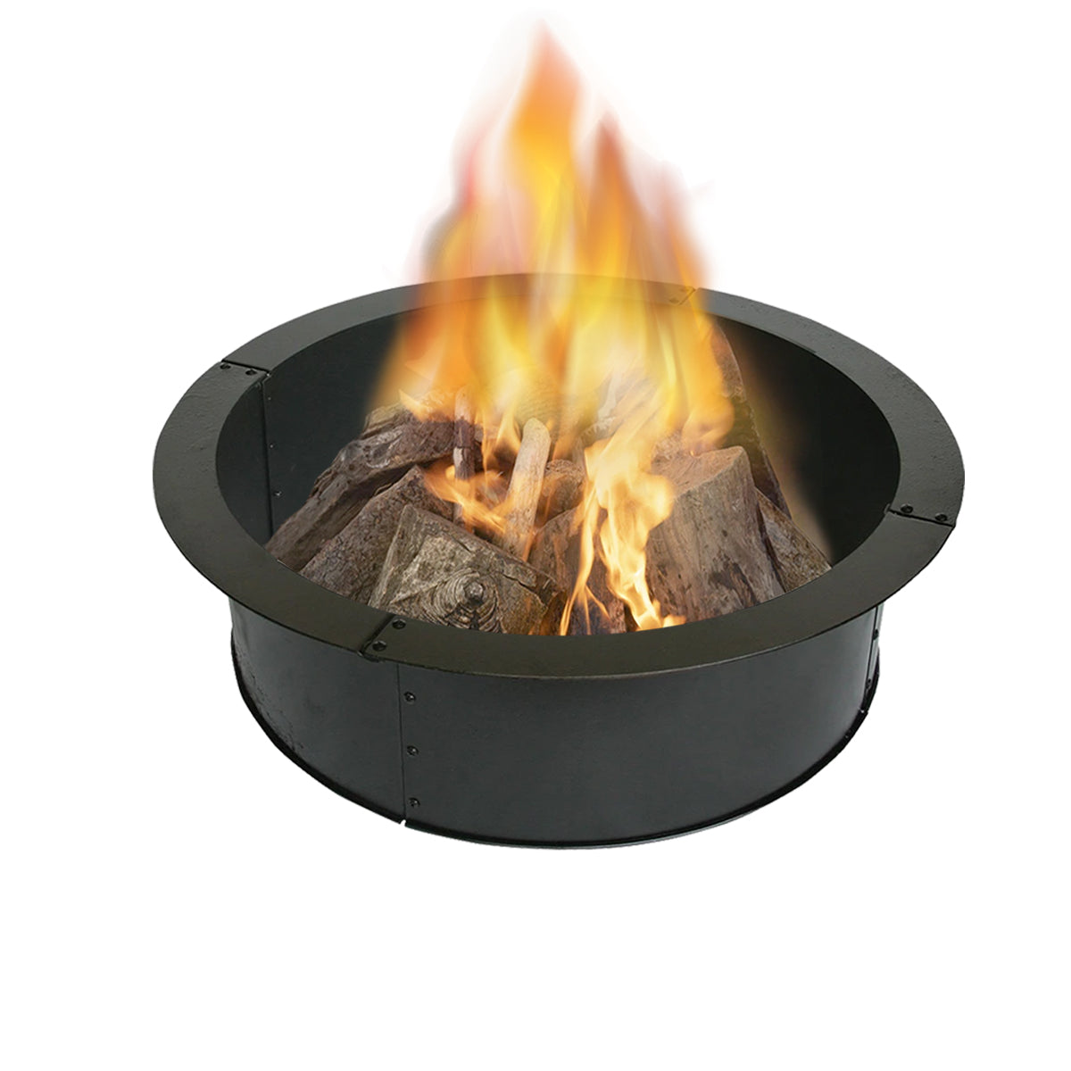 36 in. Round x 10 in. High Fire Ring – Blue Sky Outdoor Living