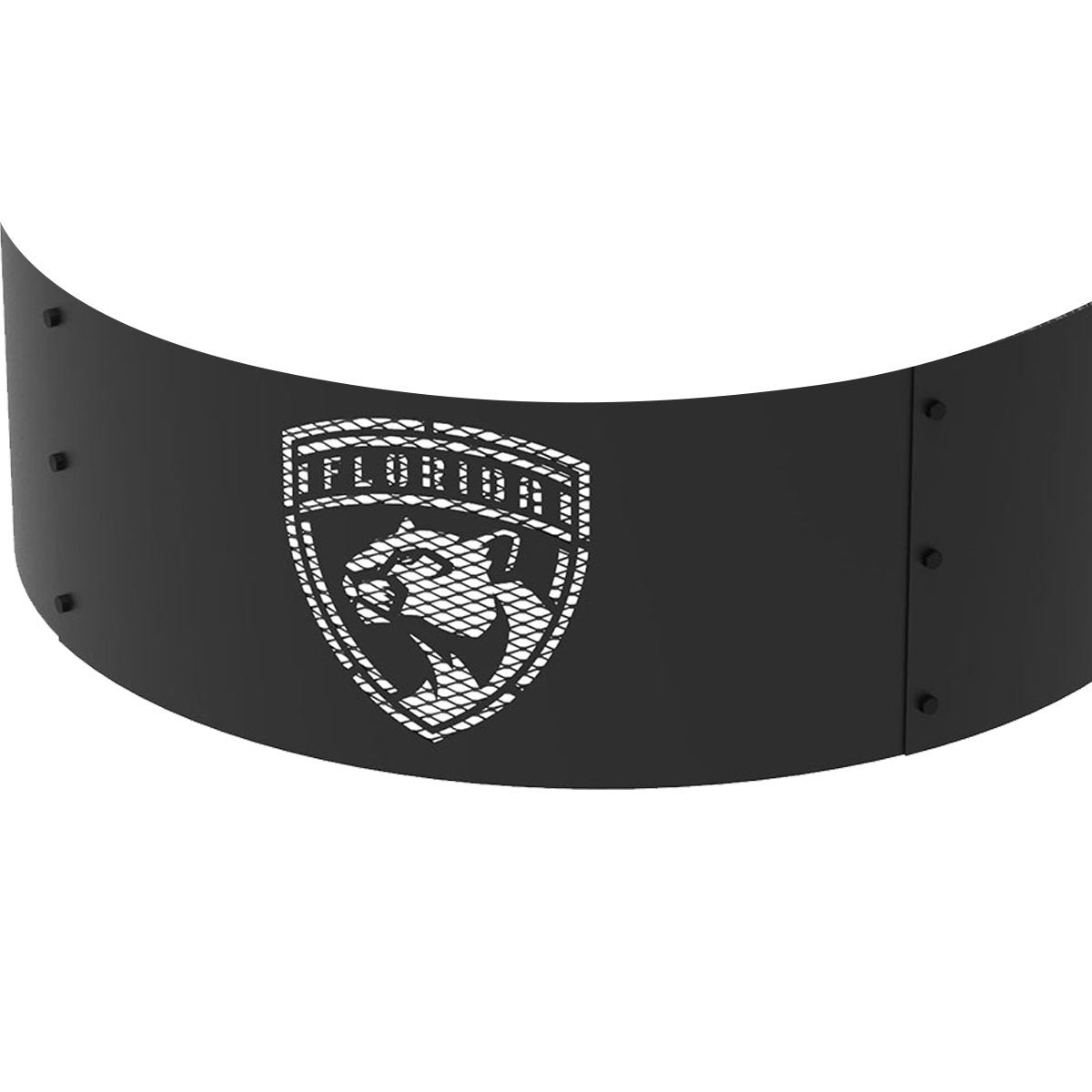Florida Panthers 36 in. x 12 in. Decorative Steel Fire Ring – Blue Sky ...