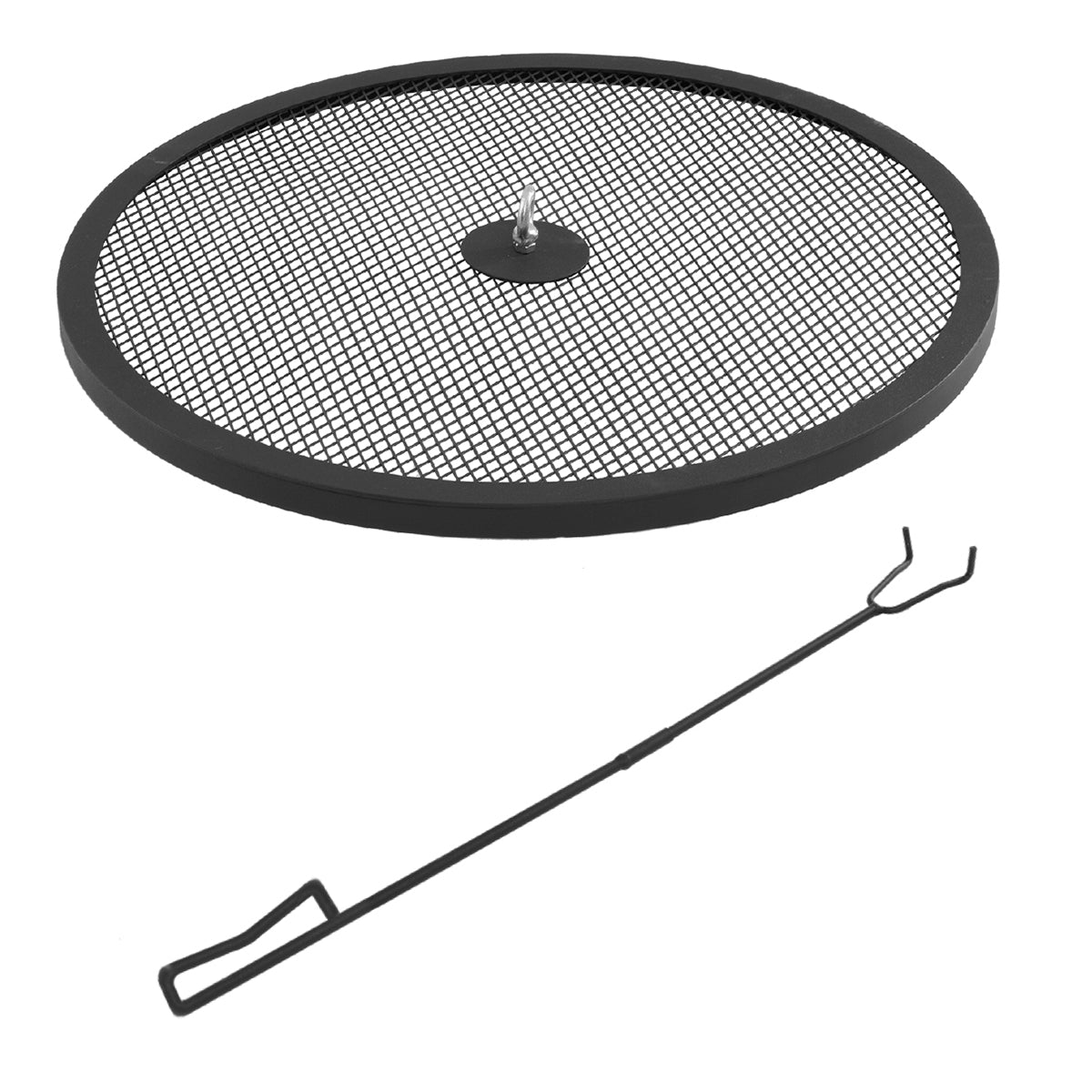 Spark Screen and Screen Lift for The Peak Patio Fire Pit – Blue Sky ...